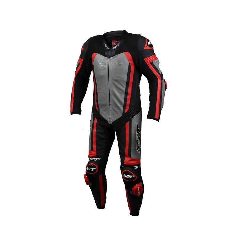 Buy !! RST Pro Series Motorbike Racing Suit Black Grey/Red